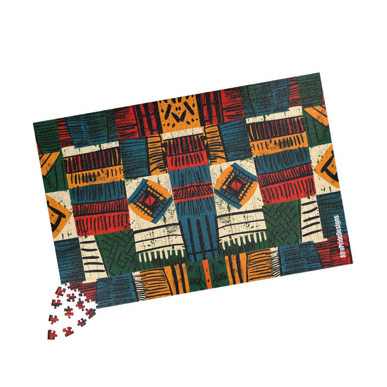 African Wall Art Jigsaw Puzzle 100/250/500/1000 Piece Puzzles Unique ...