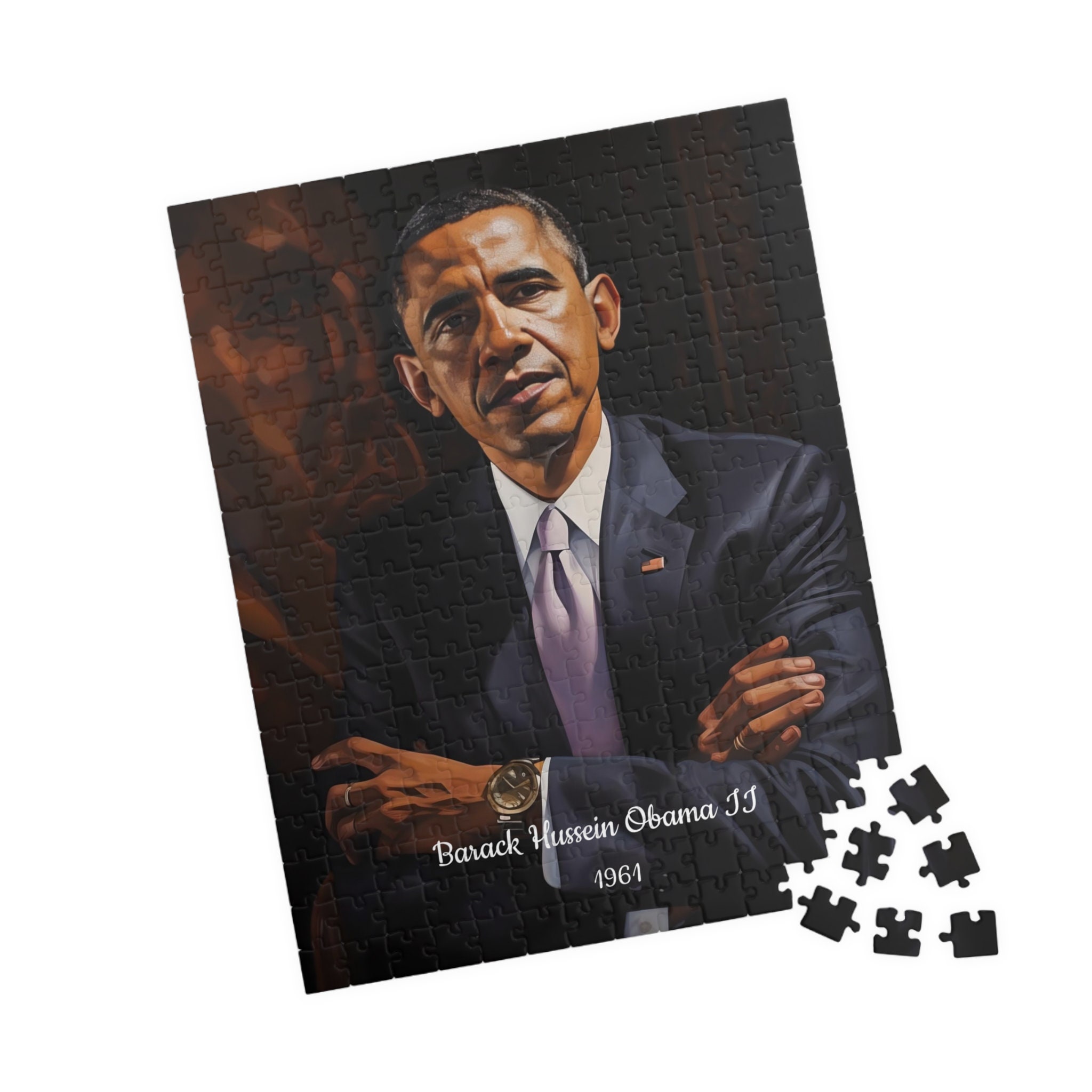Barack Obama Black History Jigsaw Puzzle 110, 252, 520, and 1014 Pieces ...