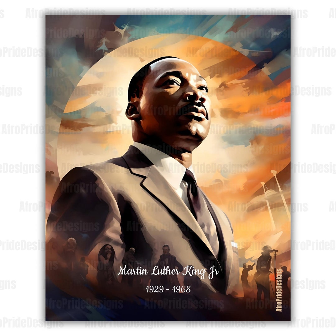 Martin Luther King - Black History Jigsaw Puzzle, 100/250/500 Piece ...