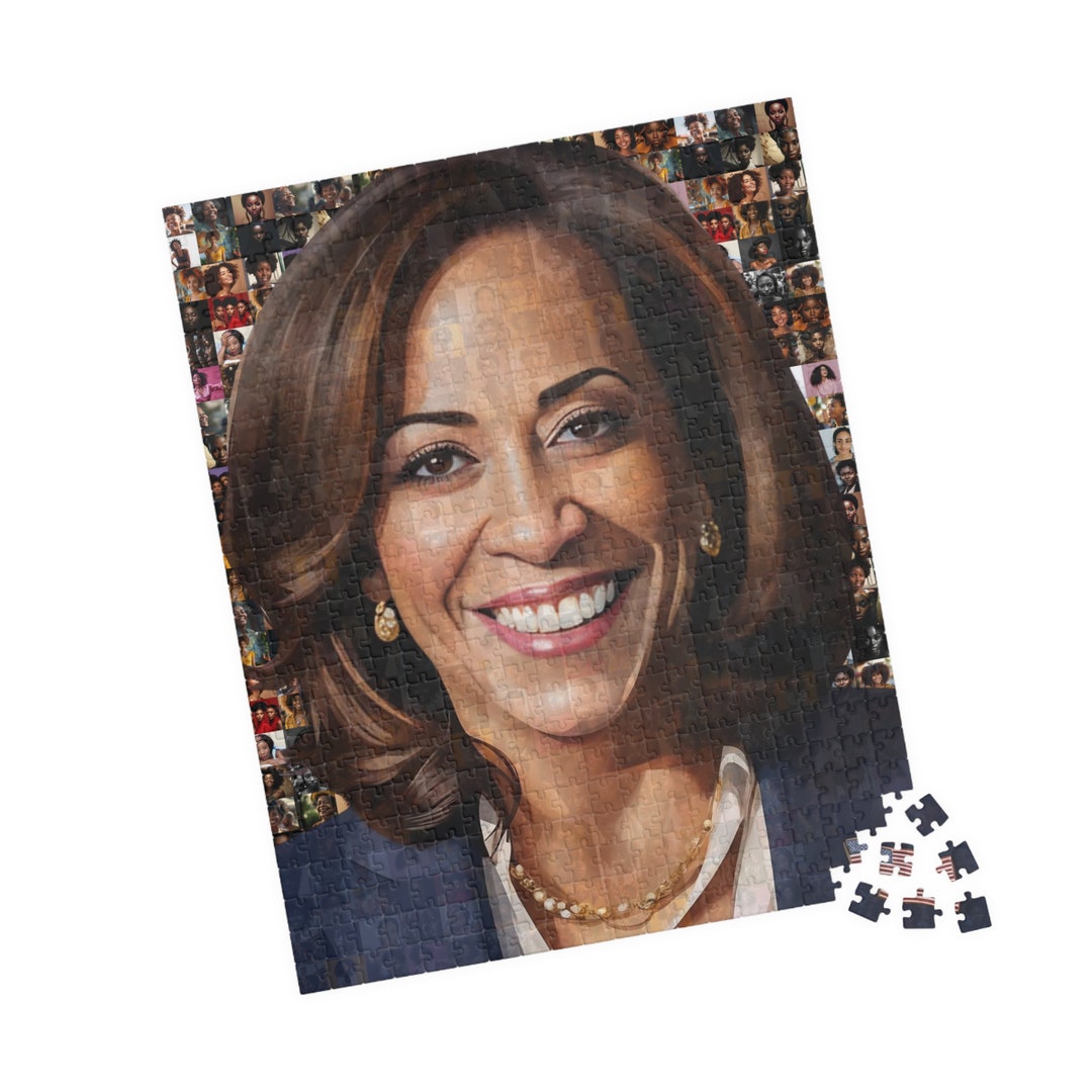 Kamala Harris Black Women Photo Mosaic Jigsaw Puzzle 100/250/500/1000 ...