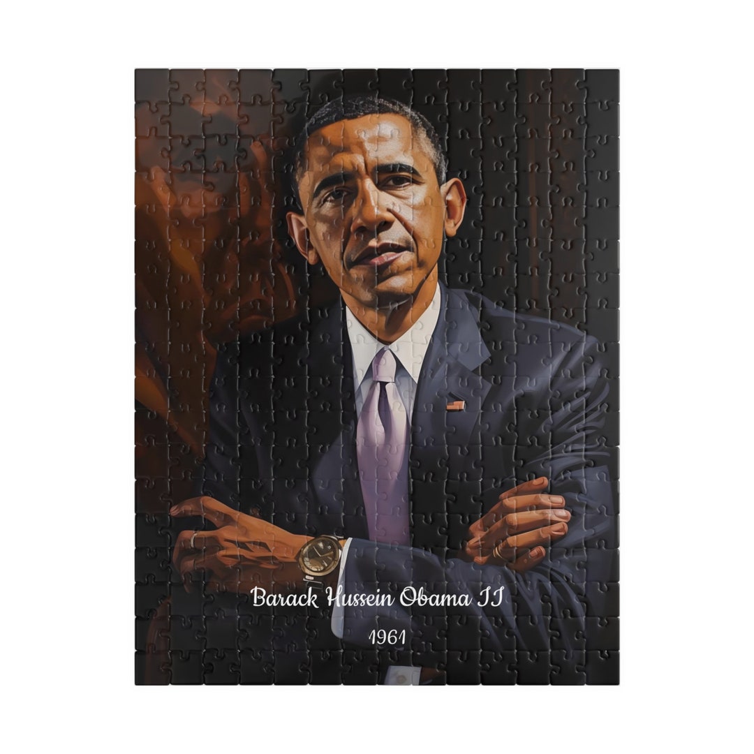 Barack Obama Black History Jigsaw Puzzle 110, 252, 520, and 1014 Pieces ...