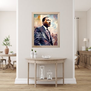 Martin Luther King Inspirational Quote, Giclee Matisse Print Poster ...