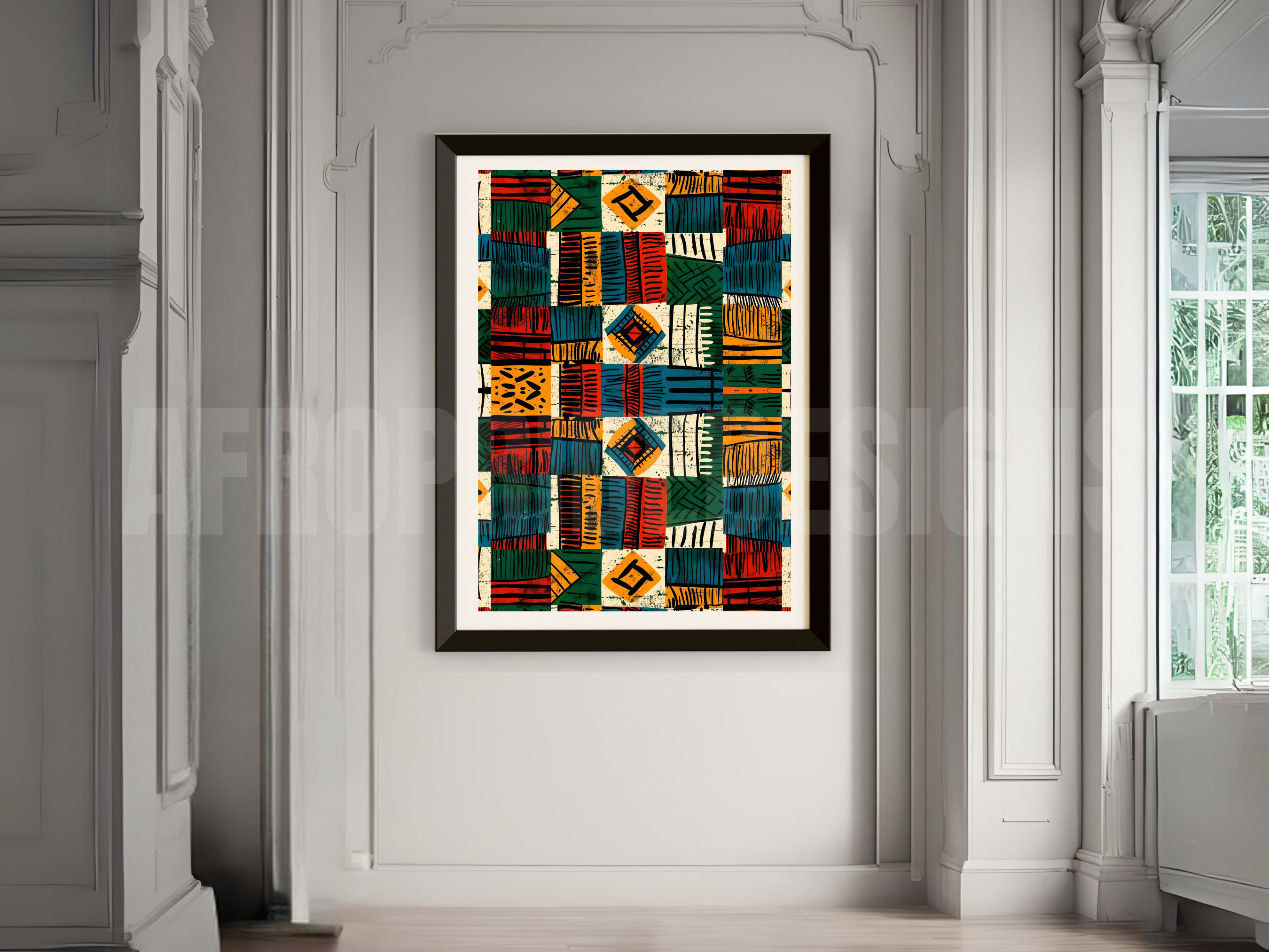 African Wall Art Jigsaw Puzzle 100/250/500/1000 Piece Puzzles Unique ...