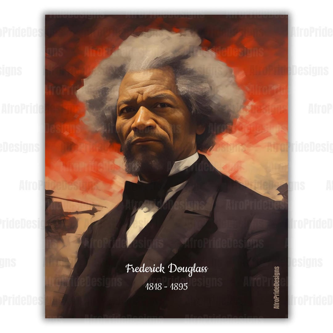 Frederick Douglass Jigsaw Puzzle: African American Art Gift - Etsy