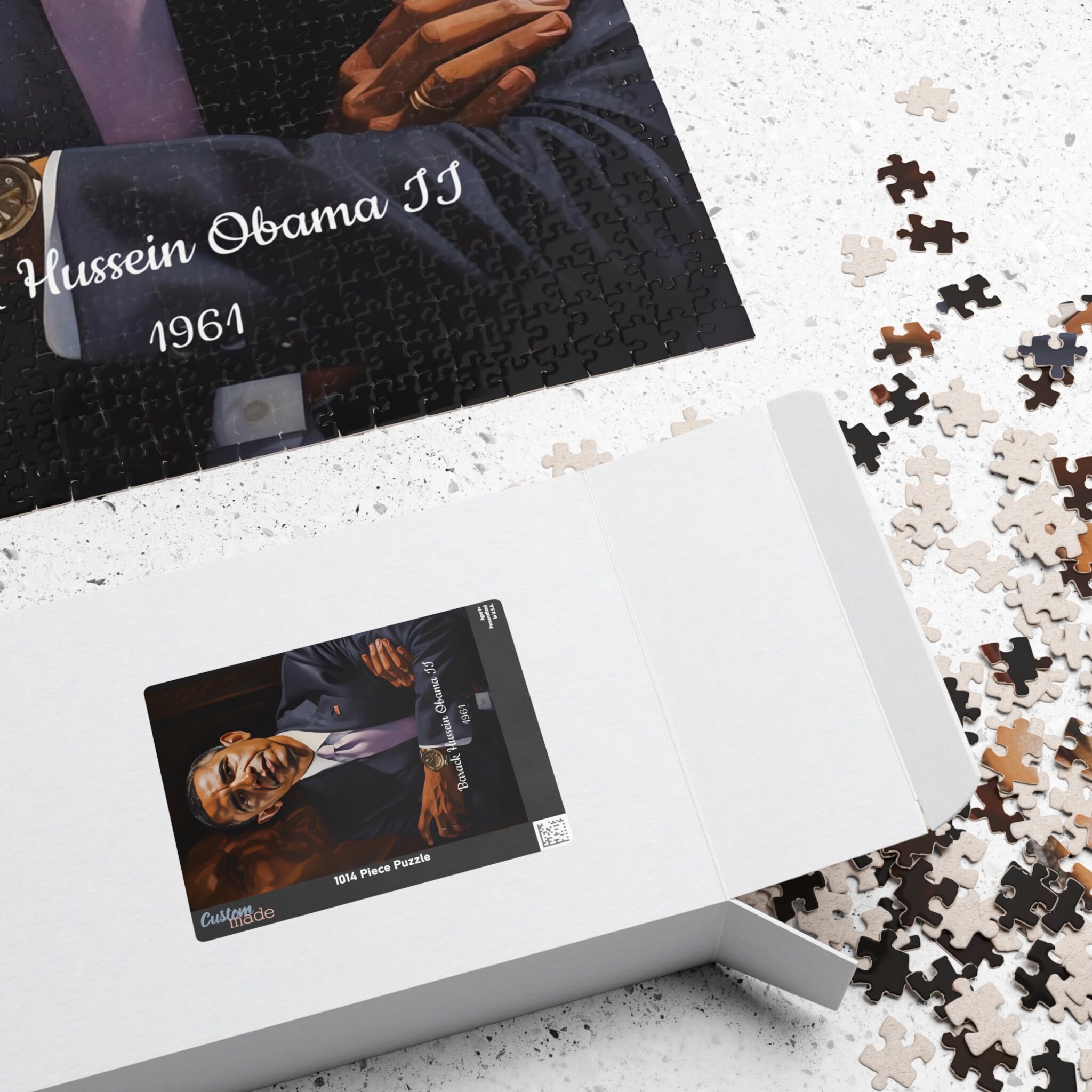 Barack Obama Black History Jigsaw Puzzle 110, 252, 520, and 1014 Pieces ...