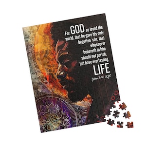 African American Christian Art Puzzles for Adults, Unique Religious ...