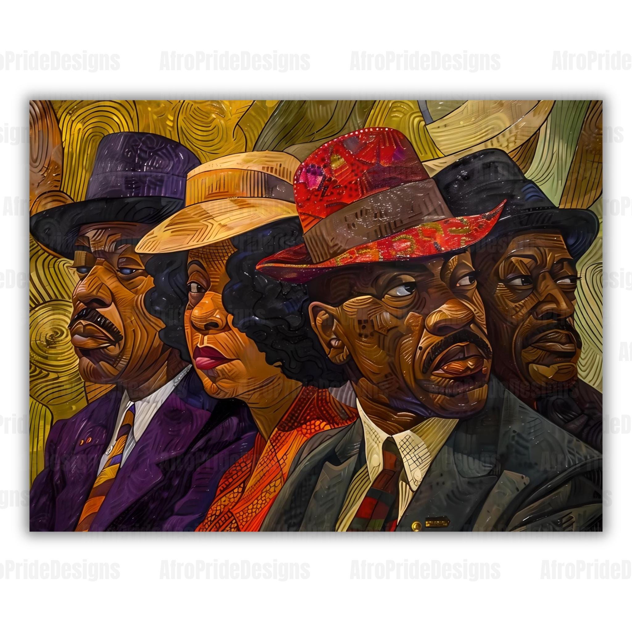 Jigsaw Puzzle, Harlem Renaissance Art, Unique African American Art Gift ...
