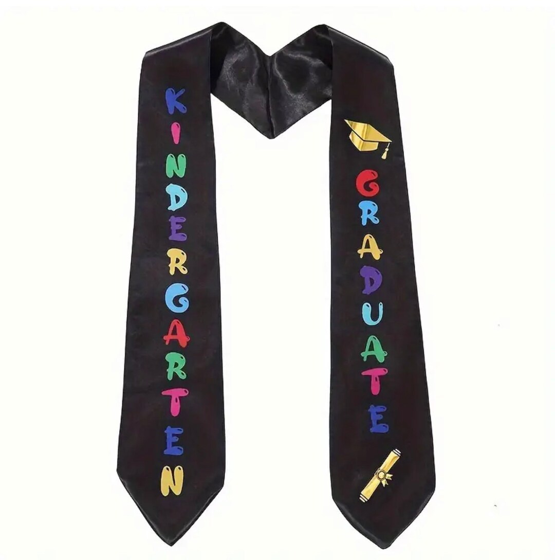 Kindergarten Graduation Stole, Graduation Stole - Etsy