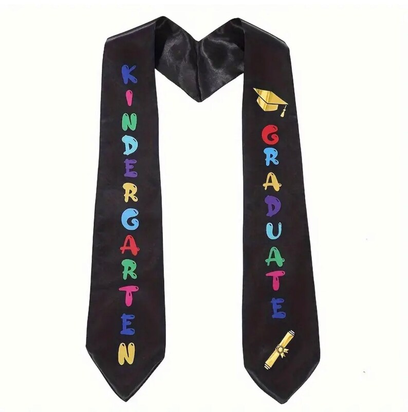 Kindergarten Graduation Stole, Graduation Stole - Etsy
