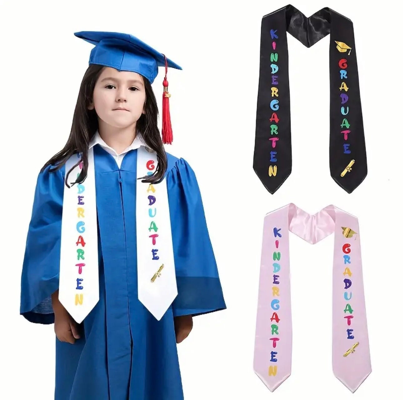 Kindergarten Graduation Stole, Graduation Stole - Etsy