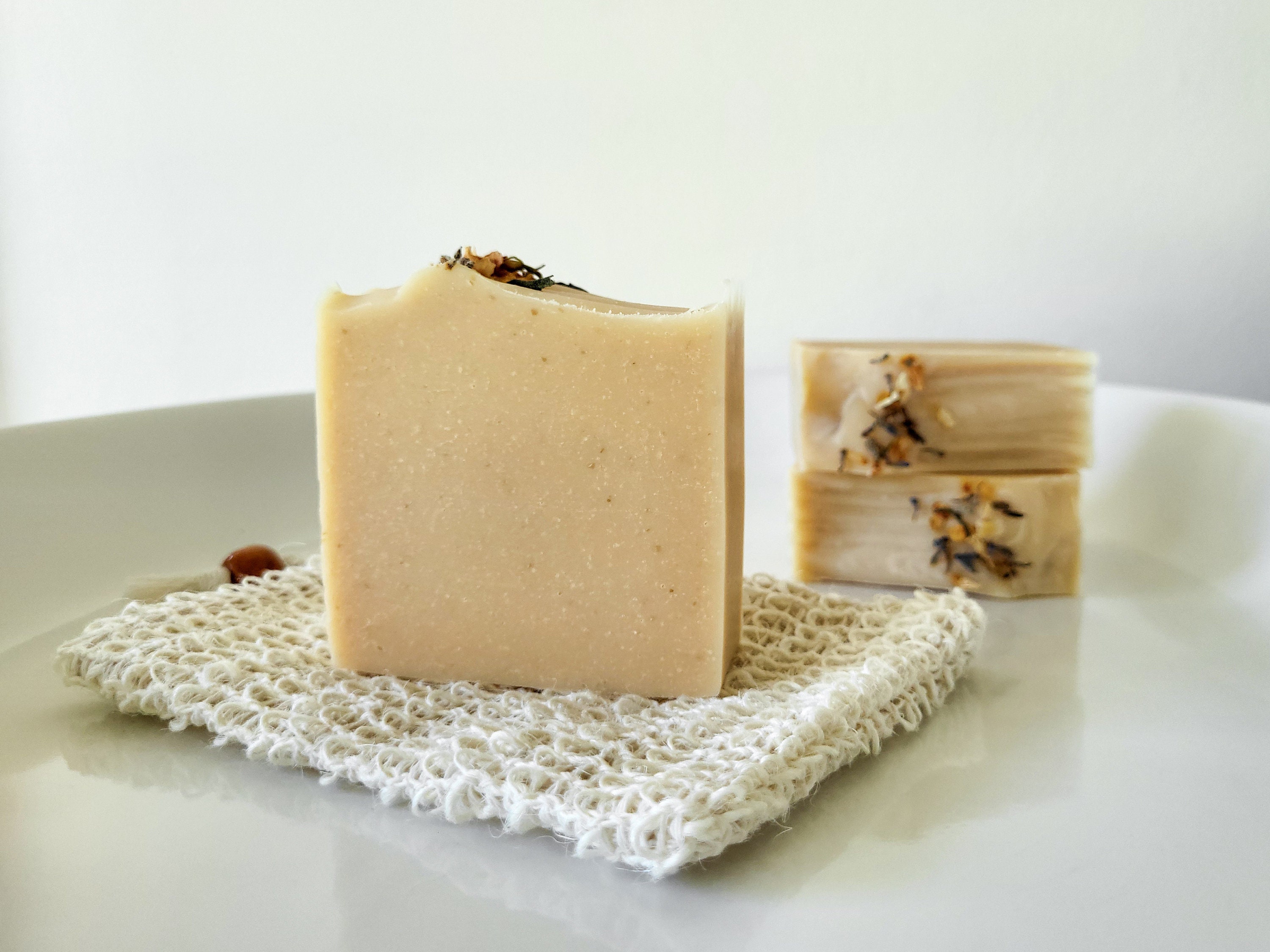 Lavender Lemongrass Handmade Soap With Tallow Goat Milk and Essential ...