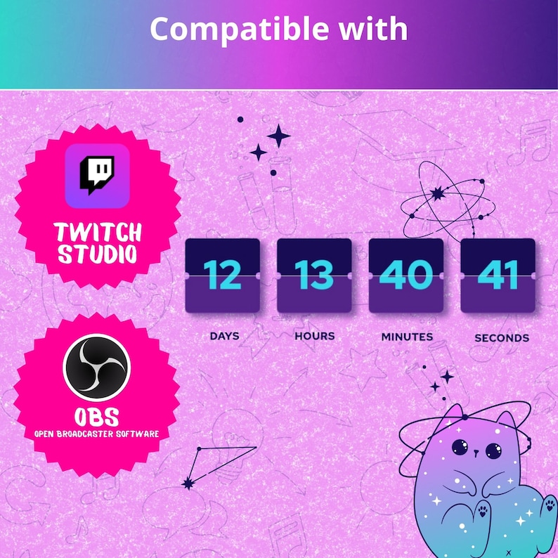 Custom Countdown Timer for Twitch & Youtube | Mechanical Scoreboard ...