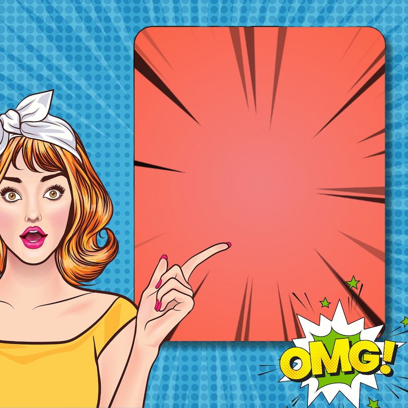 Animated Retro Comics Twitch Chat Box. Setup in Streamelements. Ideal ...