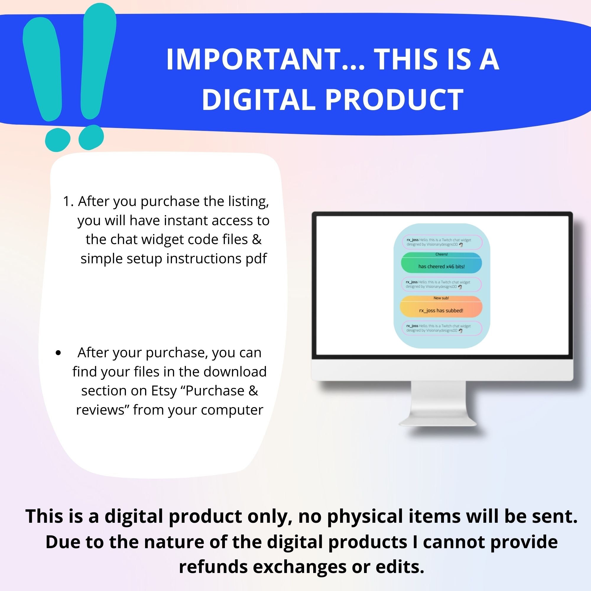 Cute Animated Twitch Stream Chat Widget, Setup in Streamelements ...