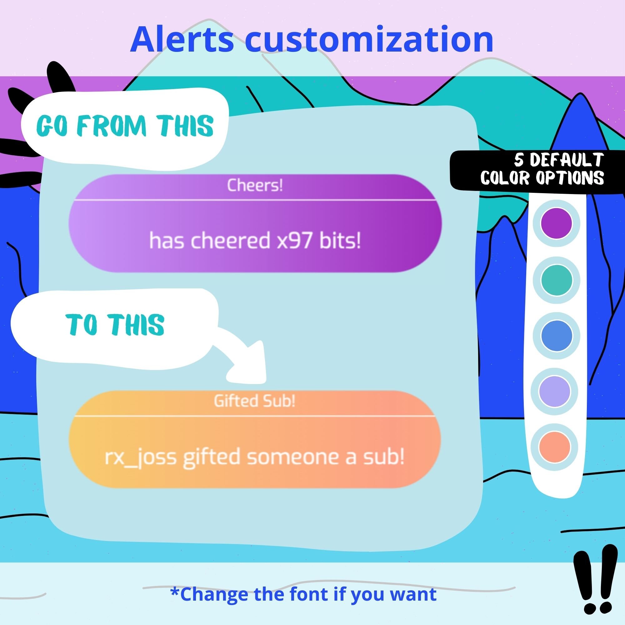 Cute Animated Twitch Stream Chat Widget, Setup in Streamelements ...