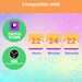 Cute Stream Timer Widget for Twitch or Youtube | Color and Font Customizable | Streamelements ...