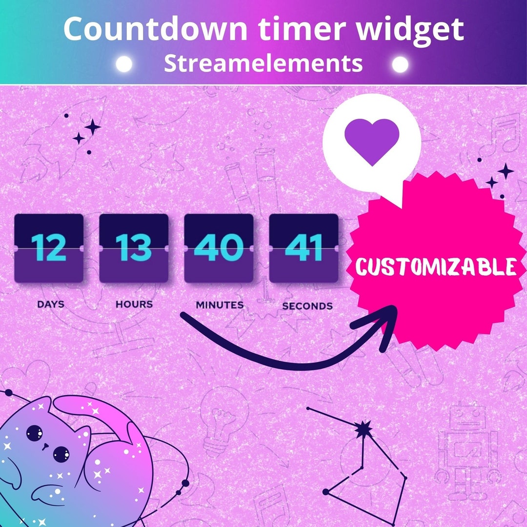 Custom Countdown Timer for Twitch & Youtube | Mechanical Scoreboard ...