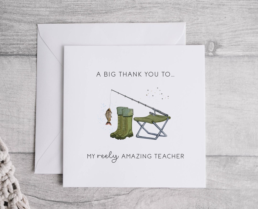 Male Teacher Gifts, Thank You Teacher Card, Male Teacher Card, Thank ...