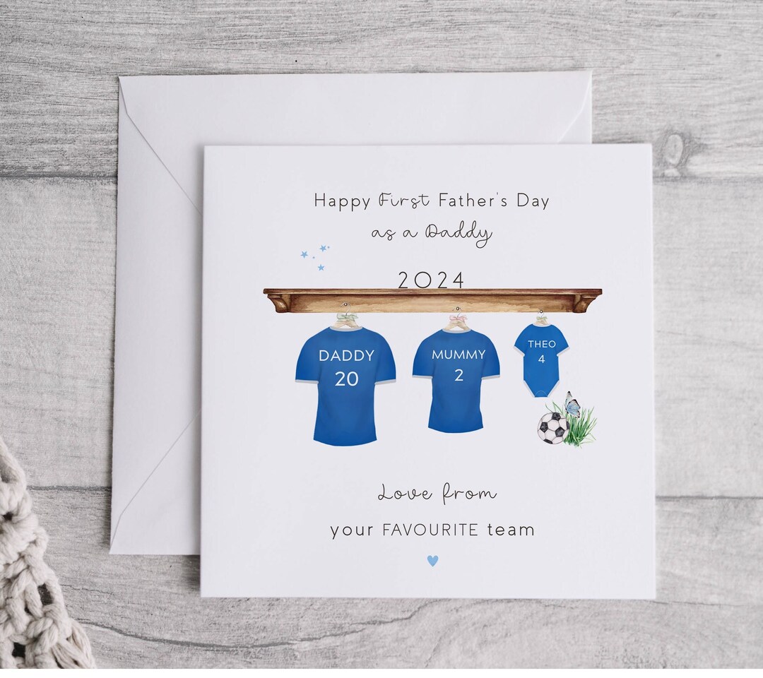 First Fathers Day Card, Fathers Day Card From Wife, New Dad Card, First ...