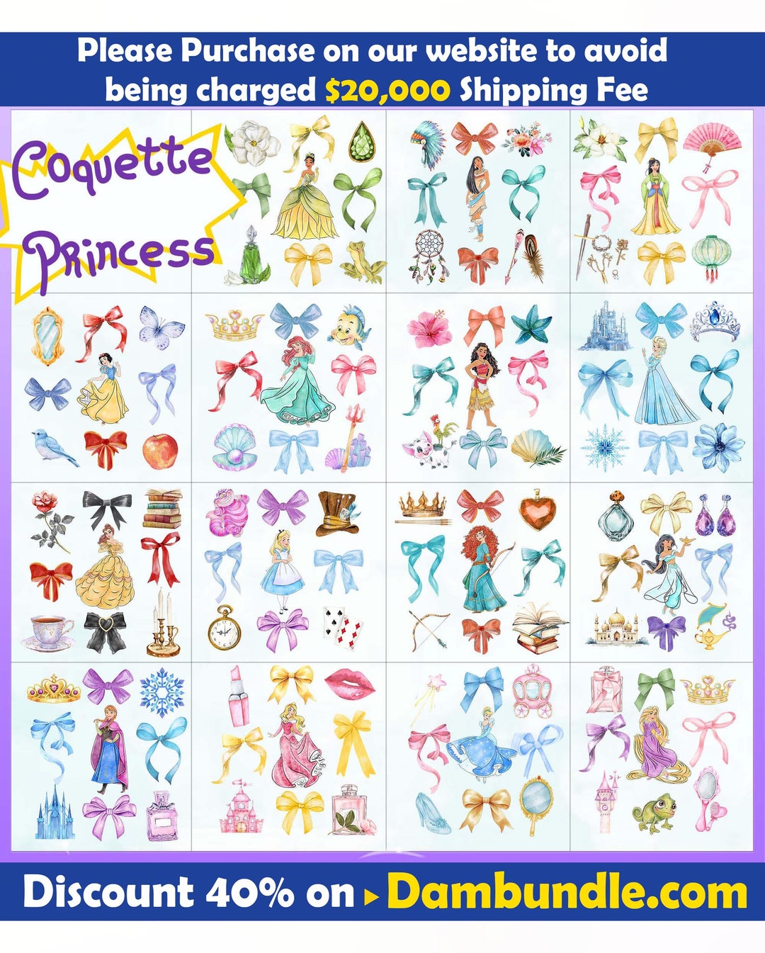 Coquette Princess Png Bundle, Coquette Bow Mermaid Png, Red Hair ...