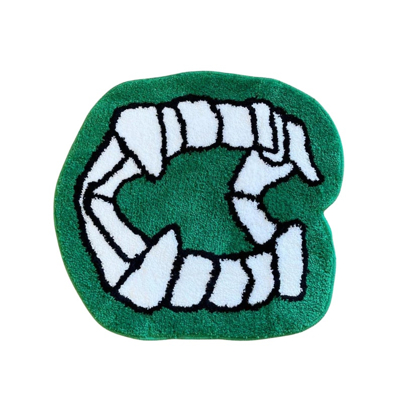 Vamp Tufted Rug Fangs Opium Y2k Ken Carson Halloween Destroy Lonely ...