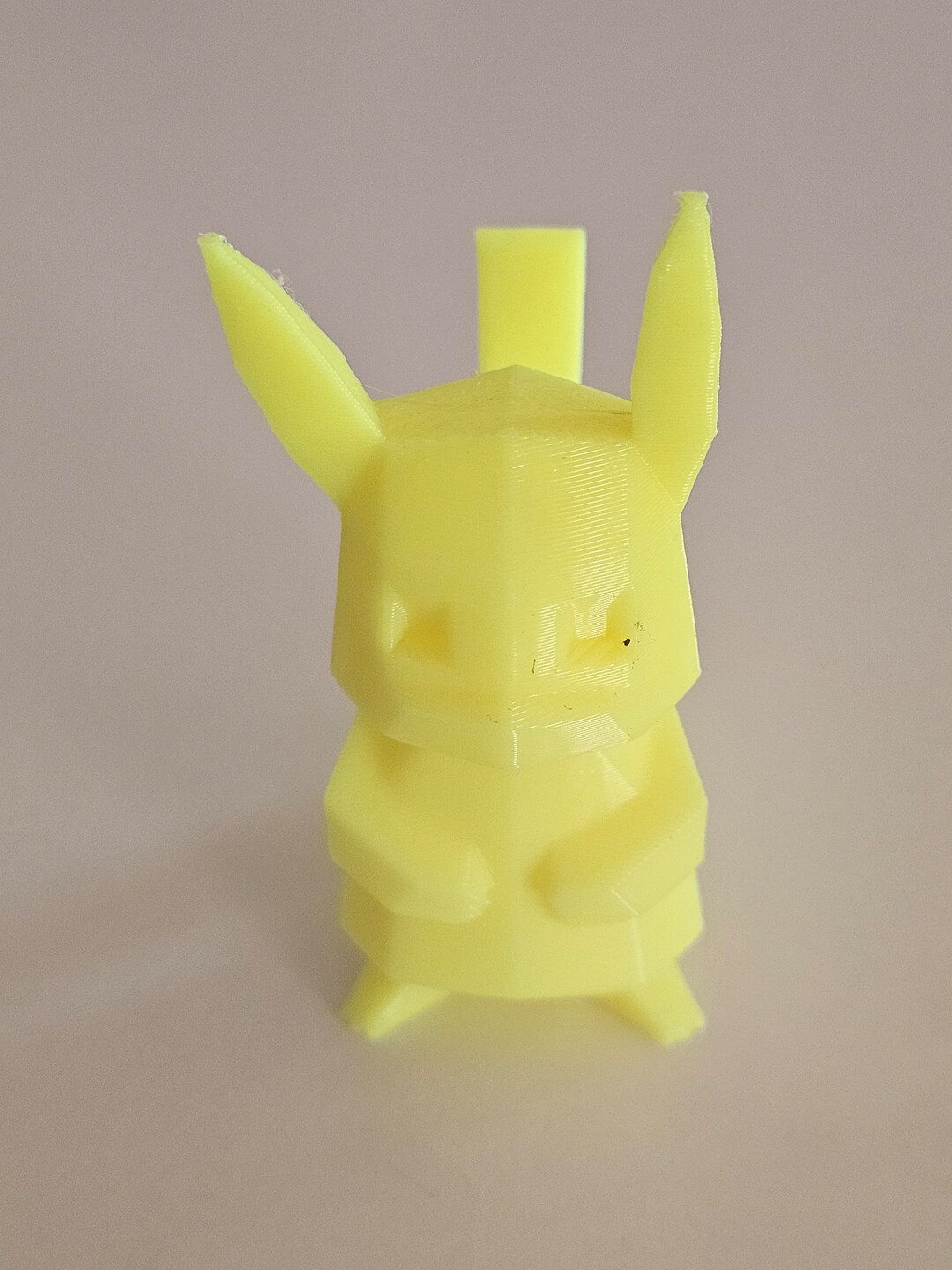 Pikachu Low Poly 3D Printed - Etsy