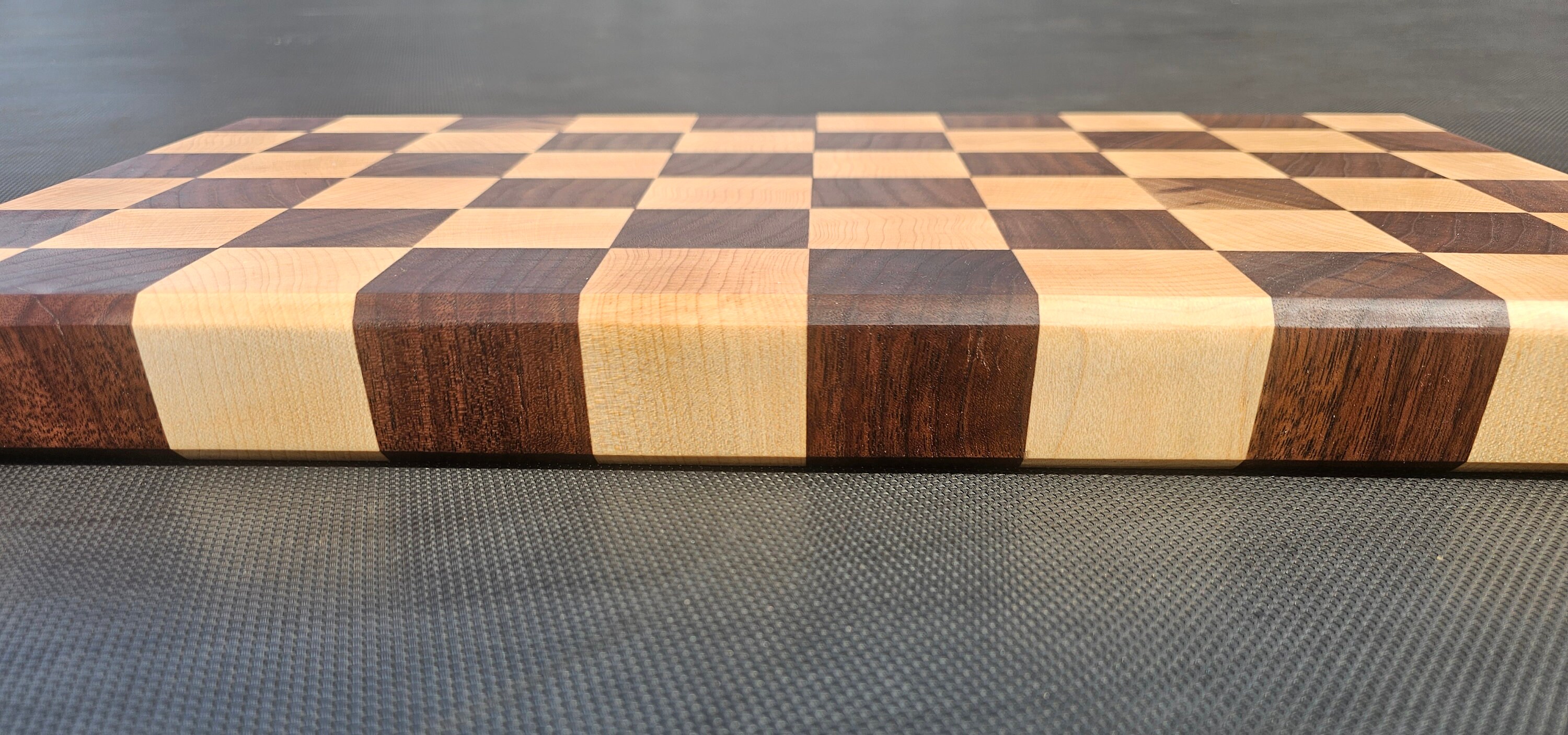 Checkerboard Cutting Board End Grain Maple & Walnut - Etsy