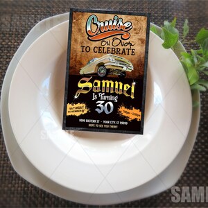 Lowrider Birthday Invitation Low Rider Cruise on Over Crusin Chicano ...