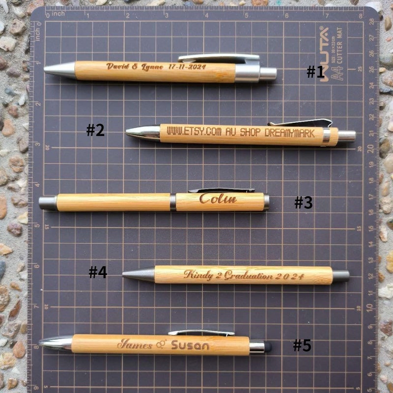 Engraved Bamboo - Etsy