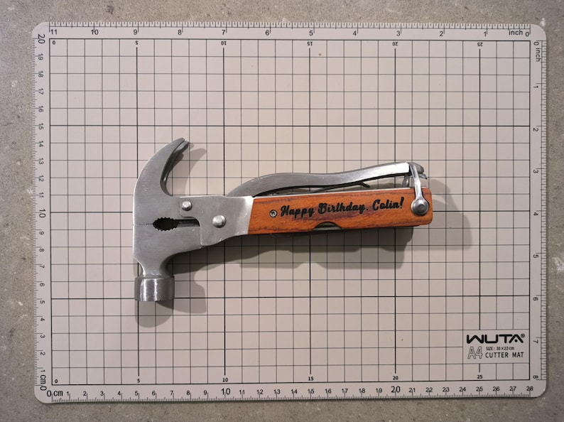Engraved Timber Steel Hammer Multi-tool, Groomsmen Gift - Etsy Australia