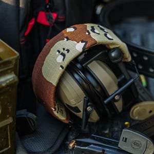 Ear Protection Cover - Camoflauge Wrap for Electronic Hearing ...