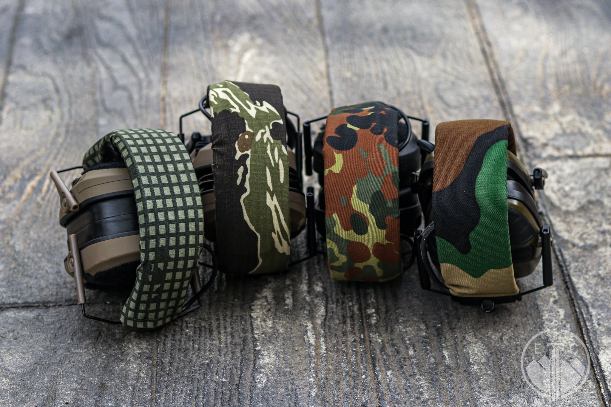 Ear Protection Cover Camoflauge Wrap for Electronic Hearing Protection ...