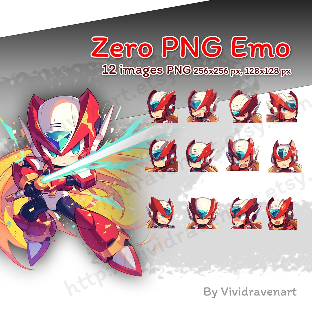 Zero Emotion PNG Set - Etsy