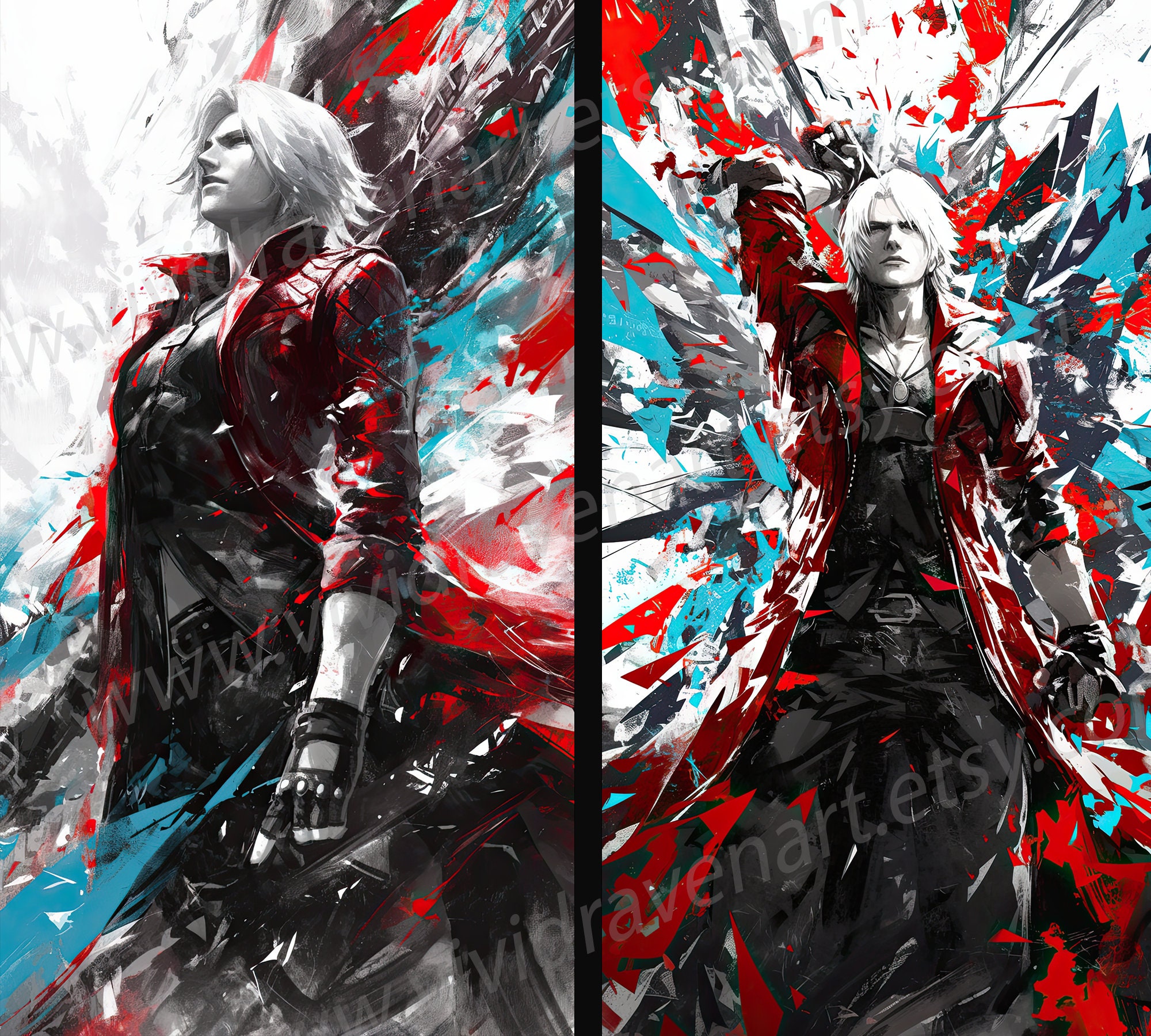 Dante Devil May Cry iPhone Wallpaper - Etsy