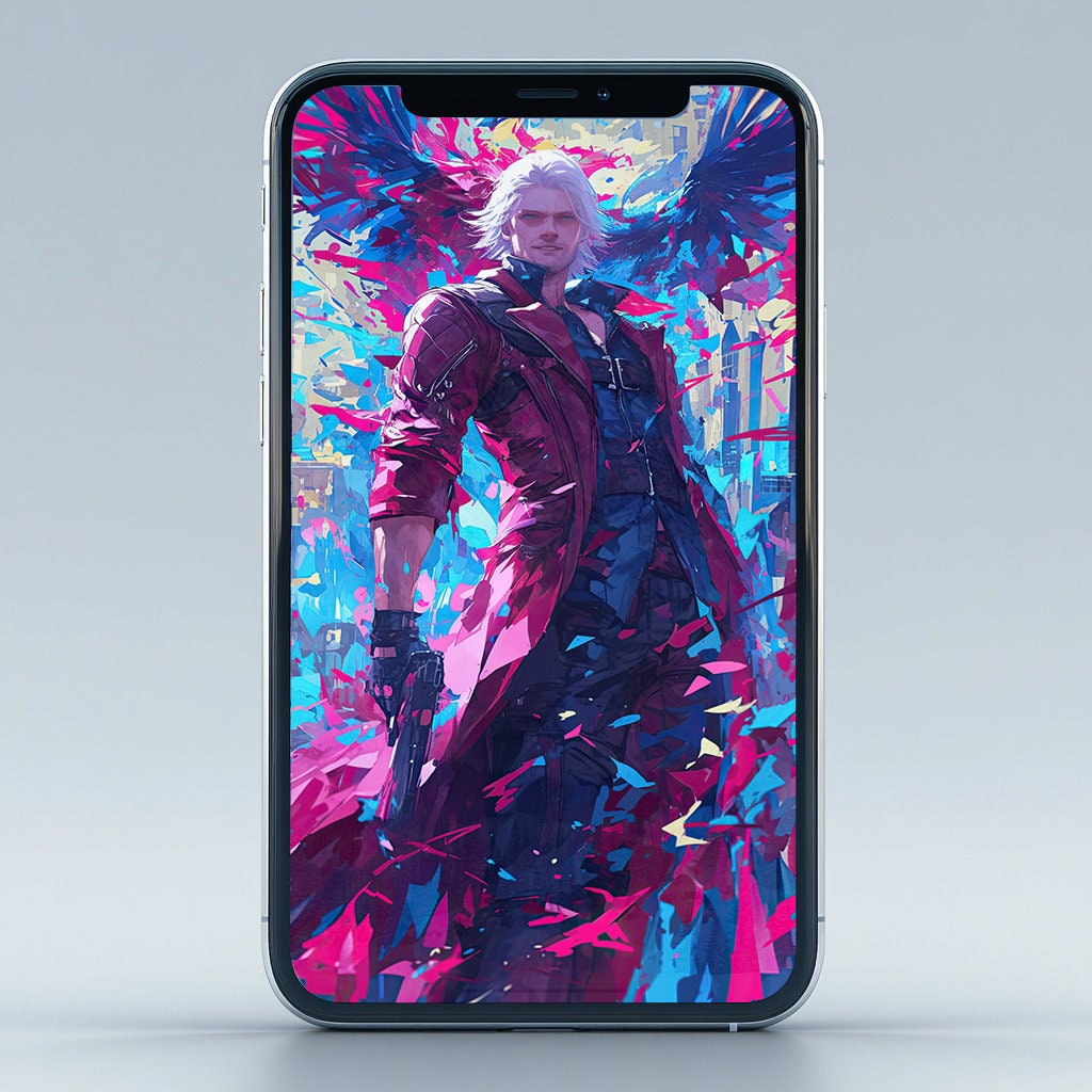 Dante Devil May Cry iPhone Wallpaper - Etsy