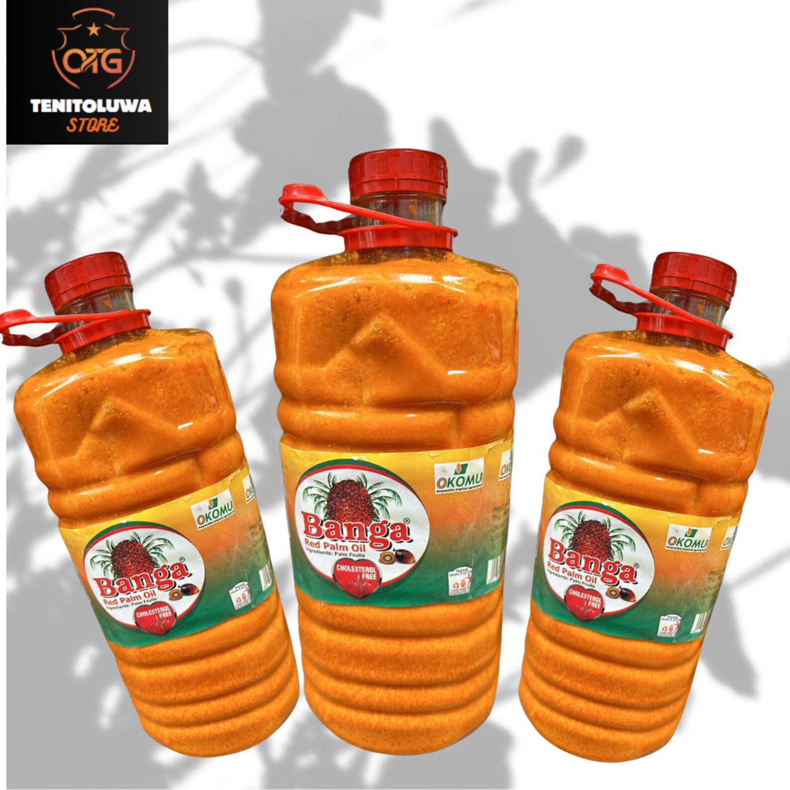 4 Litre Palm Oil- Red Palm Oil- African Palm Oil- Organic Palm Oil- Epo ...