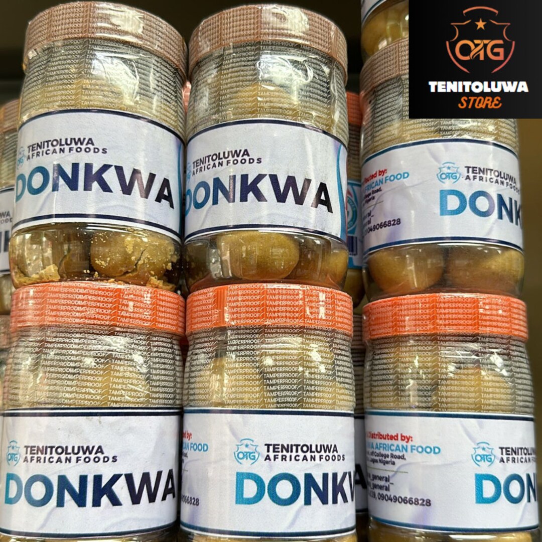 Authentic Nigerian Donkwa- Crunchy Delights at Tenitoluwa Store - Etsy
