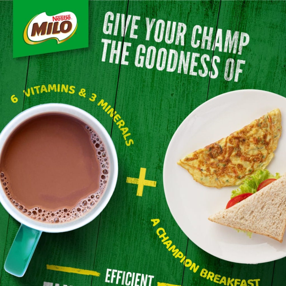 Nestle Milo 400g - Chocolate Milo Powder & Beverages | Milo Milkshake ...