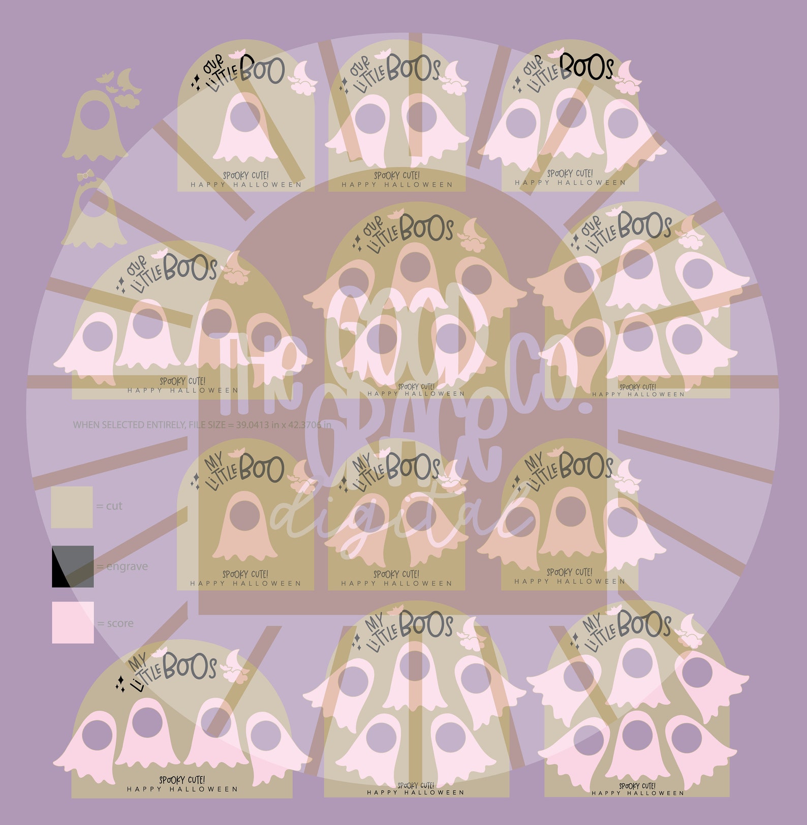 SVG Halloween Ghost Photo Arch File | Halloween Digital File | Ghost ...