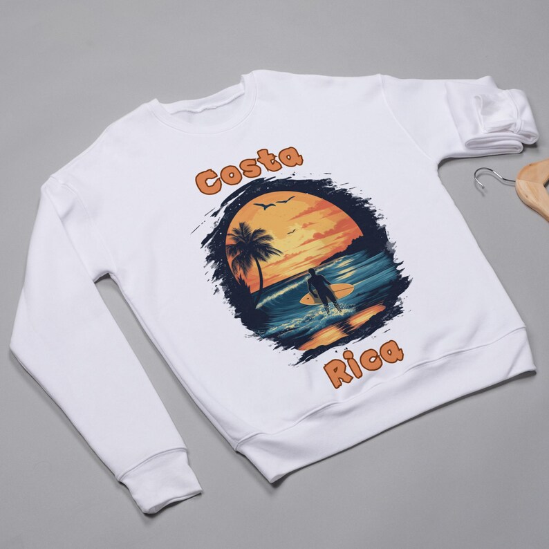 Costa Rica - PNG File - Surf Shirt Design - Sublimation - Kids Shirt ...
