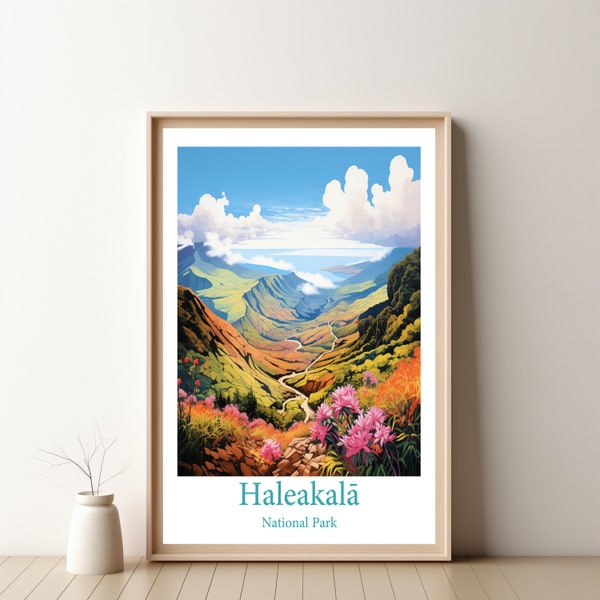 Haleakalā National Park Poster - Etsy