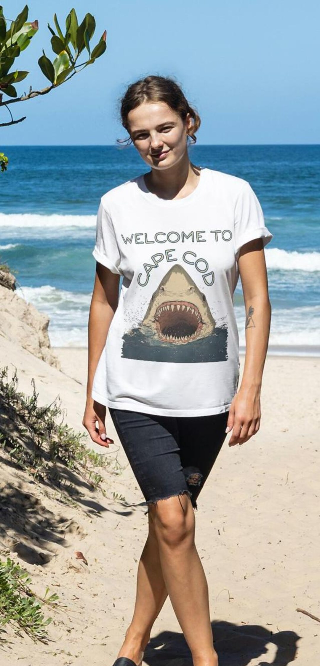 Welcome to Cape Cod PNG File Shirt Design Sublimation Kids Vacation ...