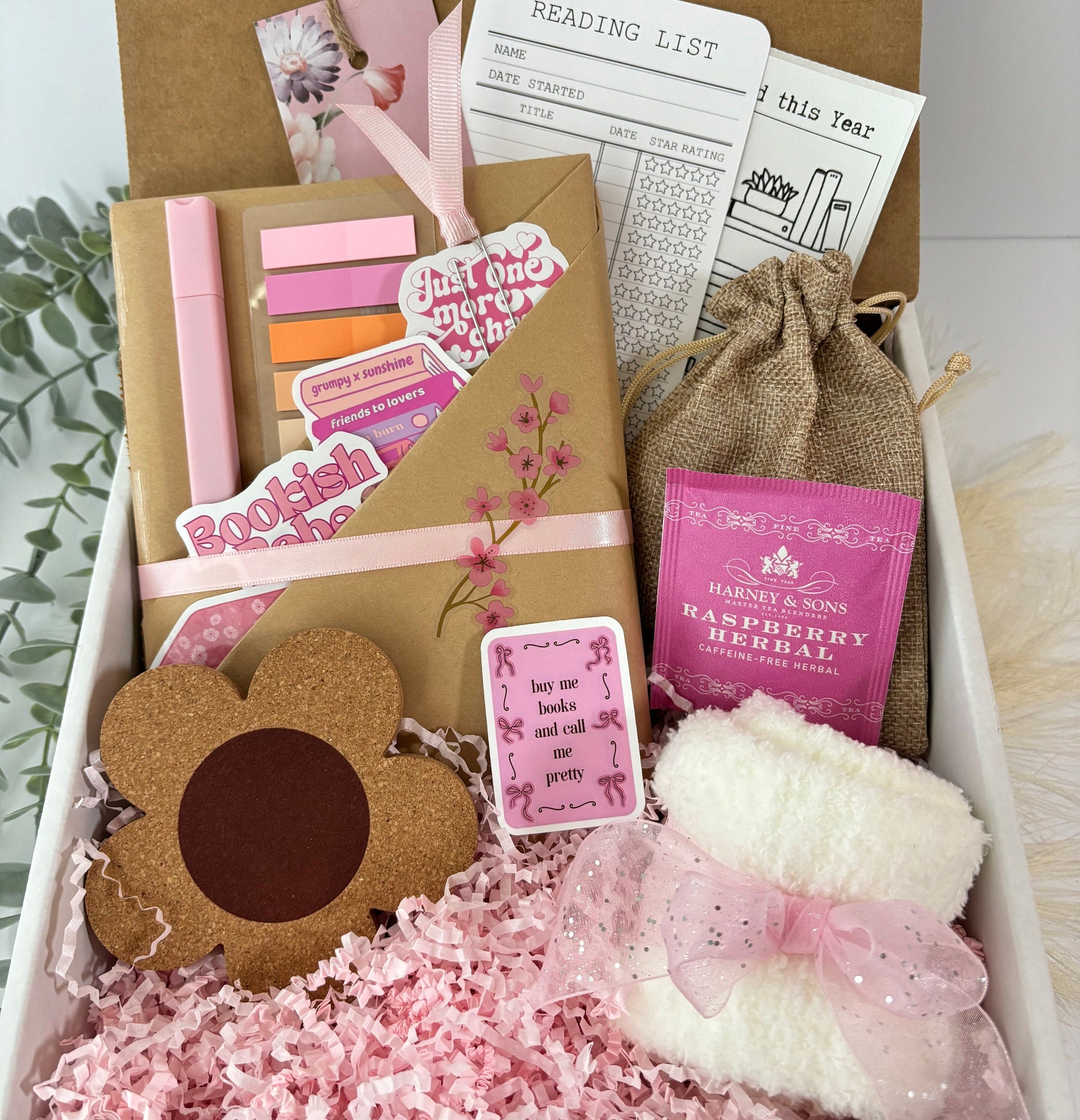 Blind Date With a Book Lover Gift Box Customizable Reading Gift Set ...