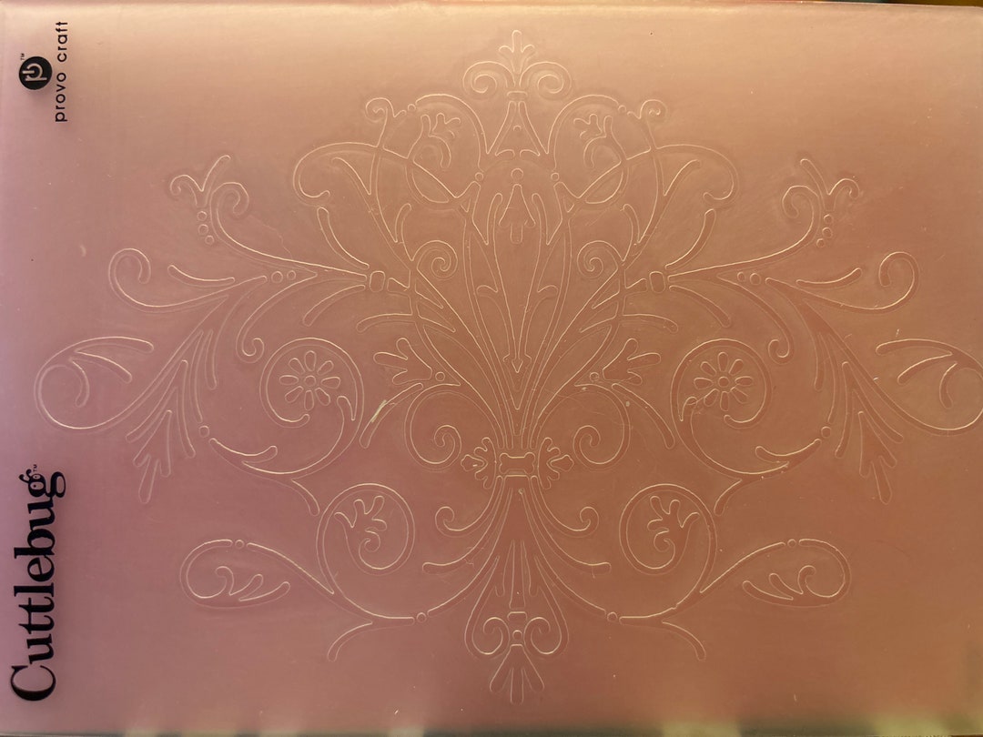 5x7 Beautiful Cuttlebug Provo-craft Embossing Folder - Etsy