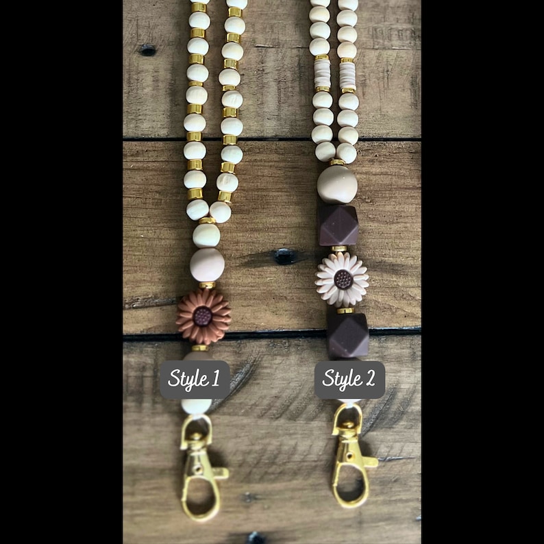 Personalized Boho Teacher Lanyard, Personalized Lanyard, Badge Holder ...