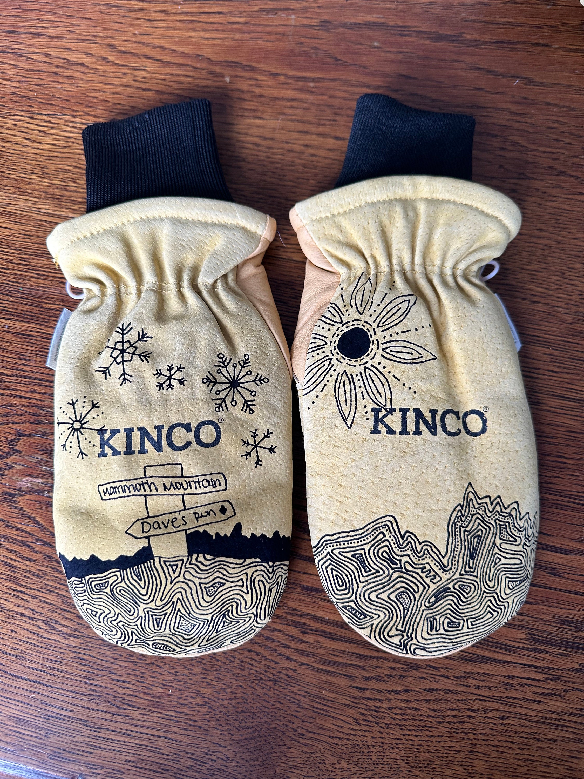 Custom Designed Waterproof Gloves and Mittens - Etsy