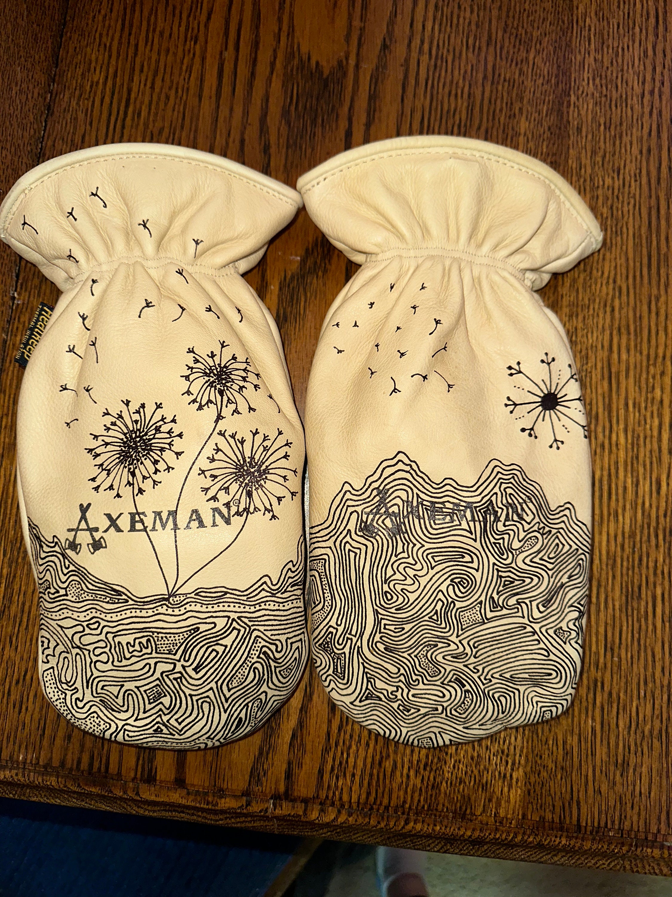 Custom Designed Waterproof Gloves and Mittens - Etsy