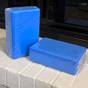 2 Pack Dance Block for Stretching. 9"x6"x3" Foam Block. Comes With a ...