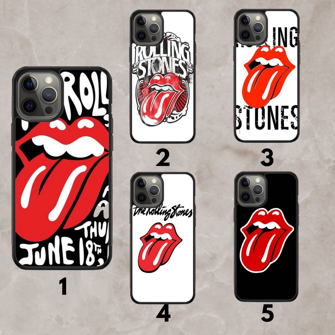 Tongue Stone Band Metal, Rock and Roll for iPhone 15 14 13 12 11 Pro ...