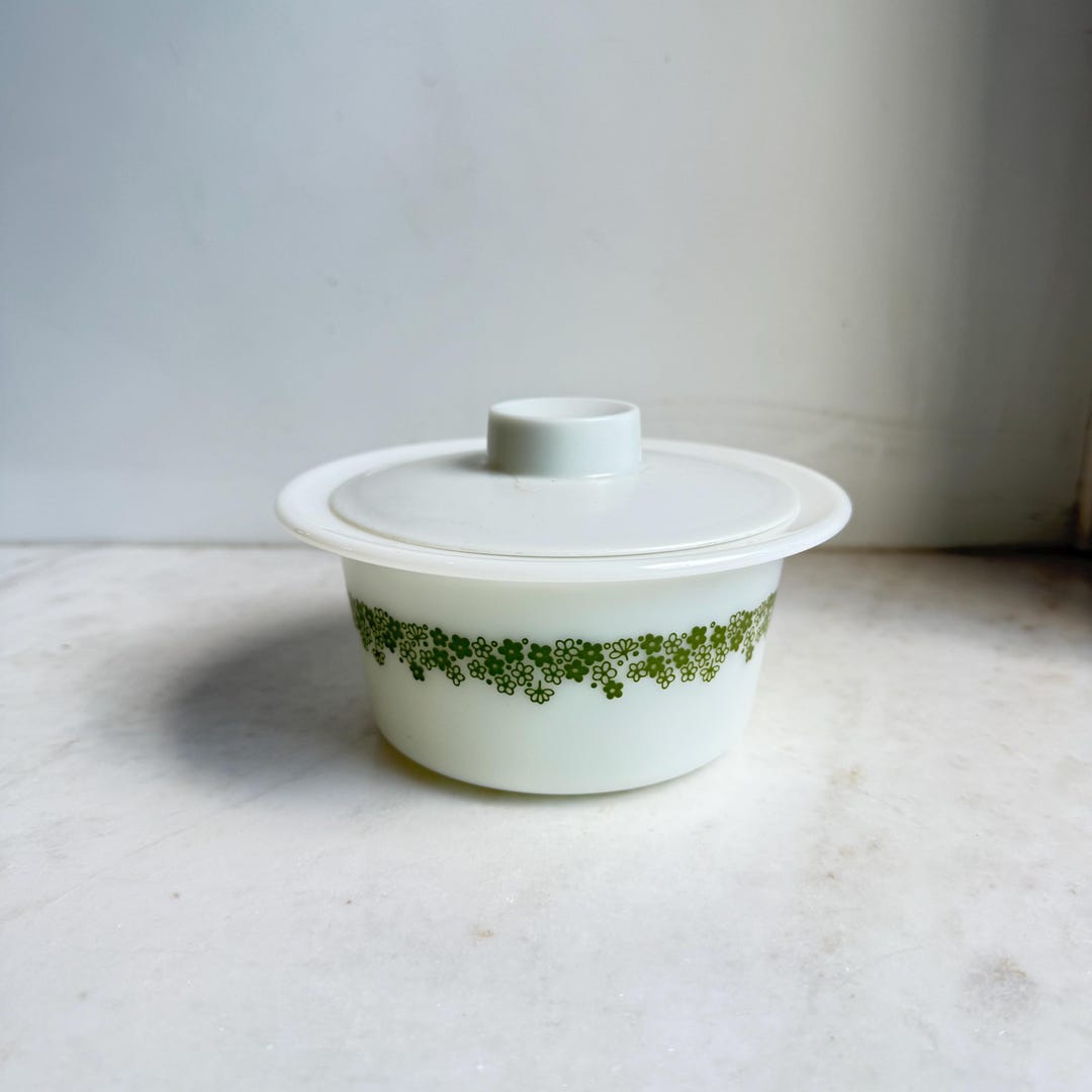 75 Corelle Rare Crazy Daisy Butter Tub With Lid - Spring Blossom ...